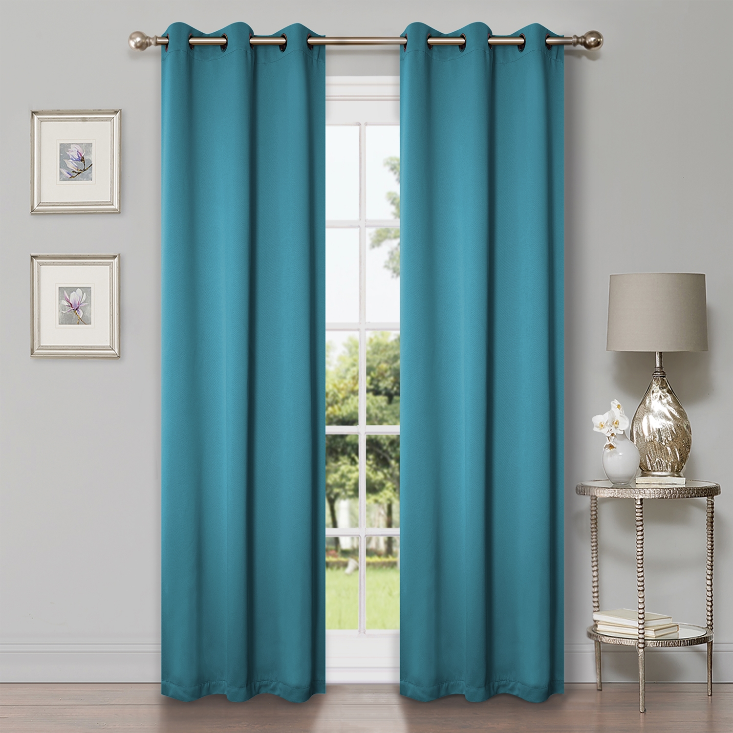 Mainstays Oversized Medallion Panel, Set of 2 - Walmart.com