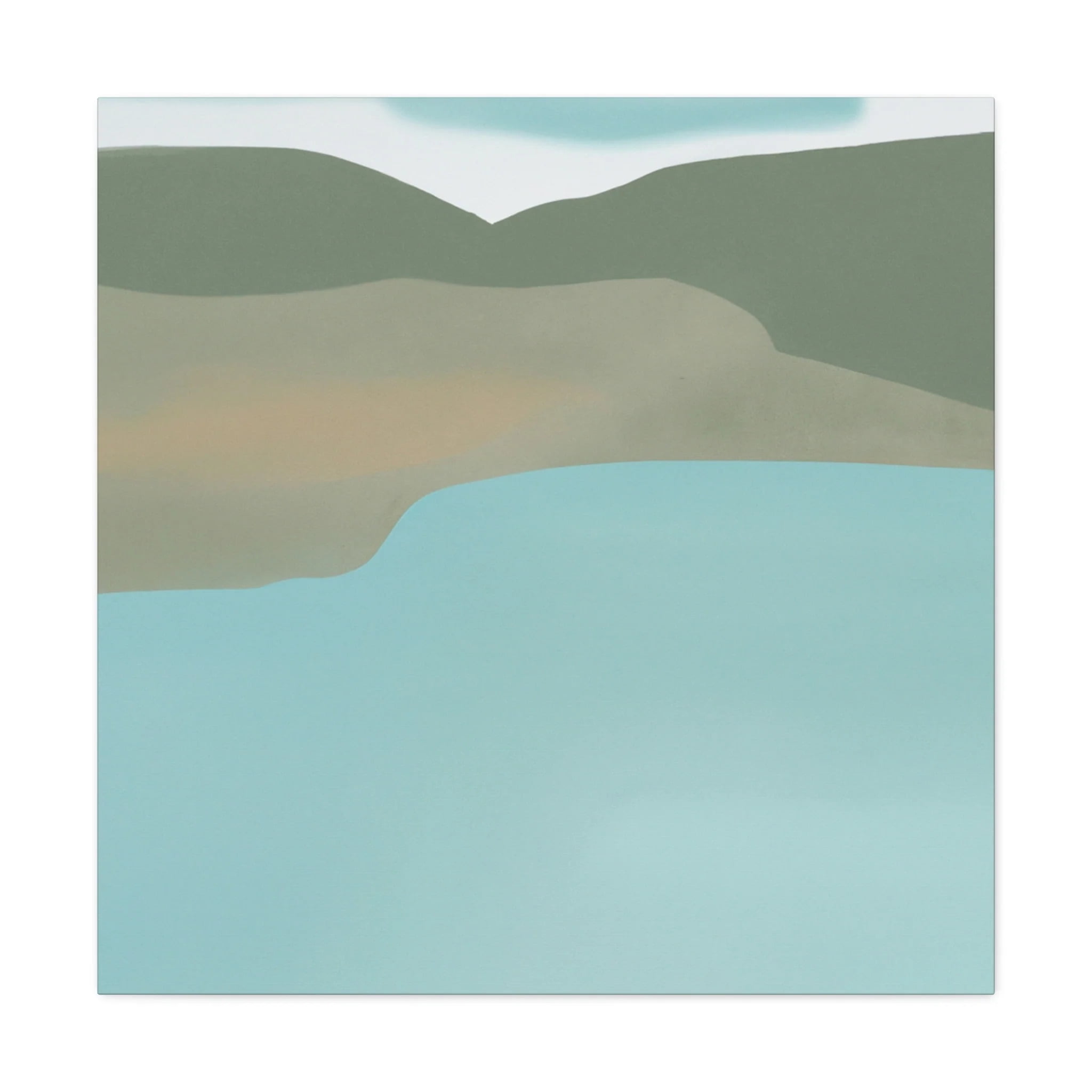 Lake of Reflection - Canvas - Walmart.com