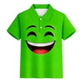 Boy Children'S Tops and Blouses Short Sleeve Prints Gentleman Beach ...