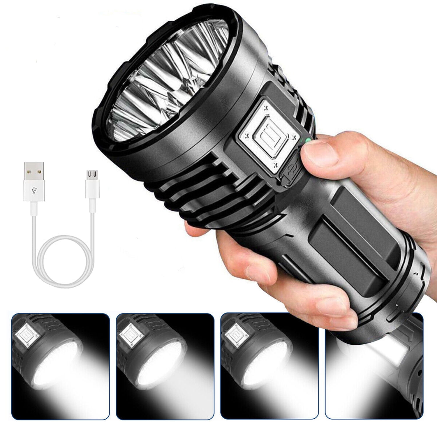 Aggxpf LED Flashlights 5000 Lumens, Super Bright Waterproof ...