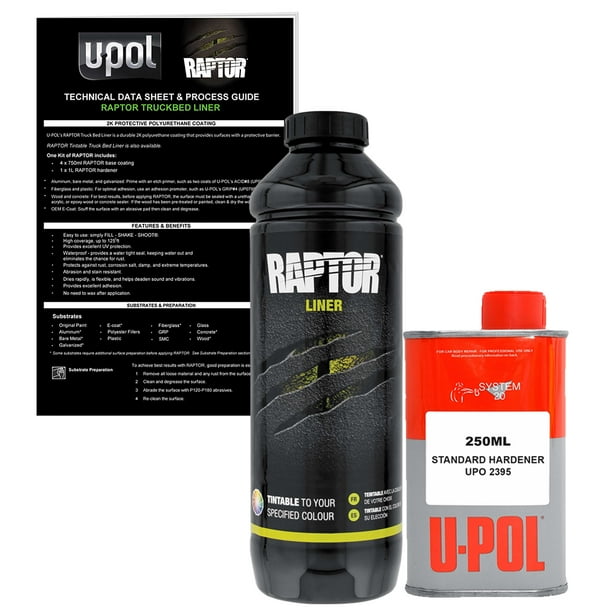 Custom Shop U-Pol Raptor Tintable Urethane Spray-On Truck Bed Liner 1 ...