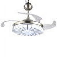 Artika Austin 23" LED Chandelier Ceiling Fan Fandelier, Black - Walmart.com