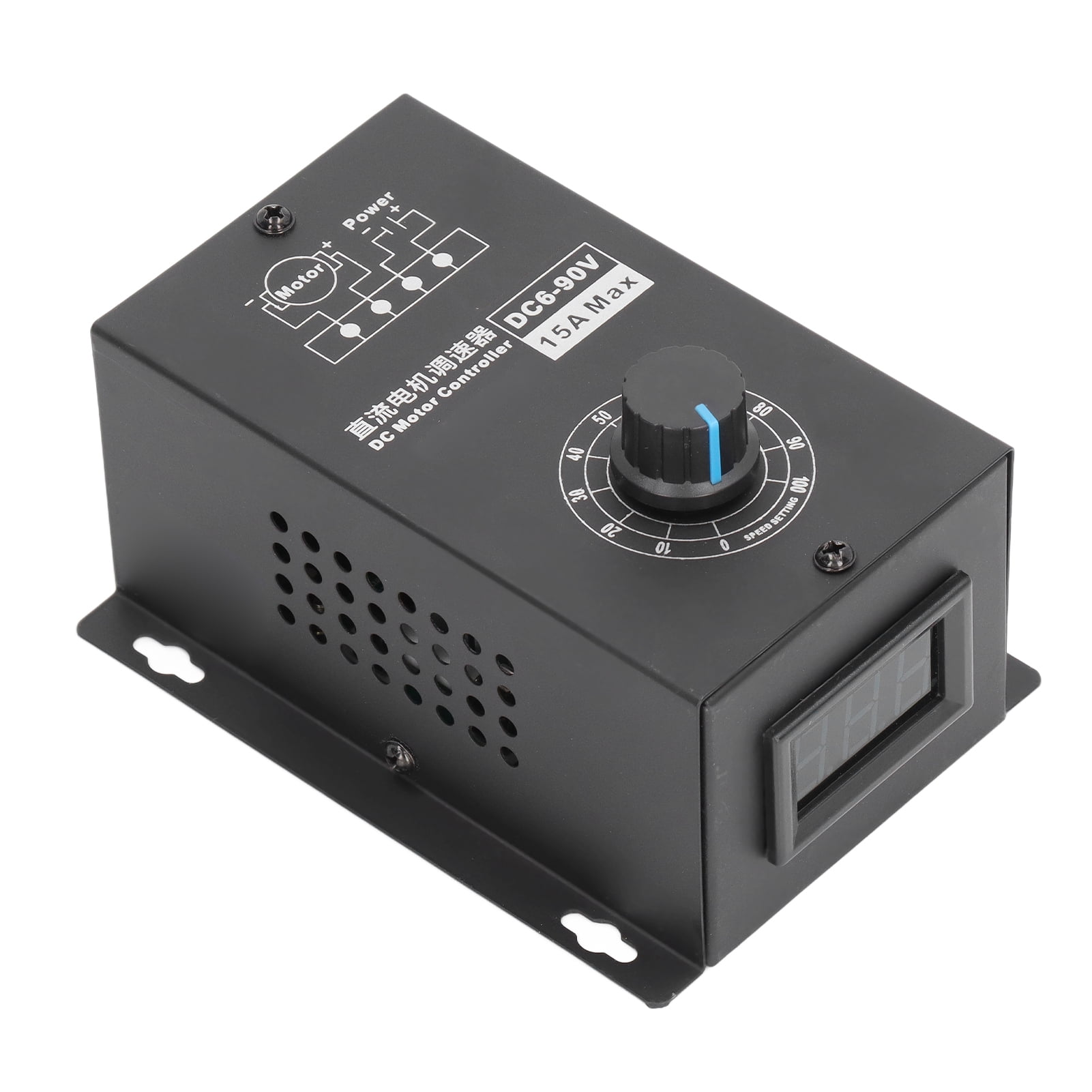 Controlador de velocidad de motor de CC Regulador de motor Módulo PWM ...