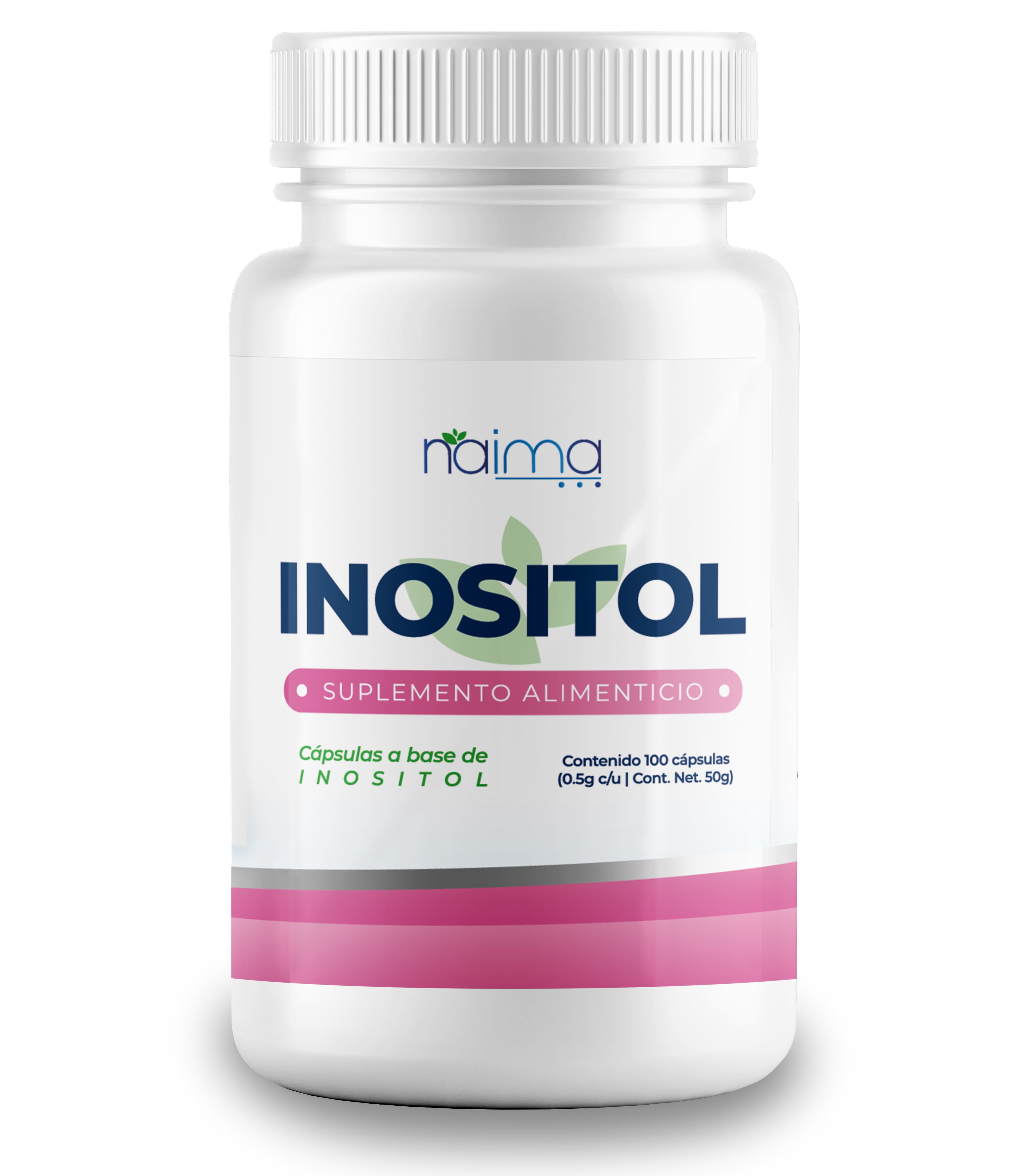 Inositol 100 Cápsulas Pure Inositol Suplemento Alimenticio Ingredientes ...