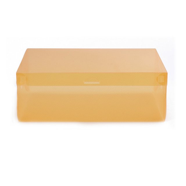 opvise Transparent Dust-proof Stackable Drawer Shoes Storage Box ...
