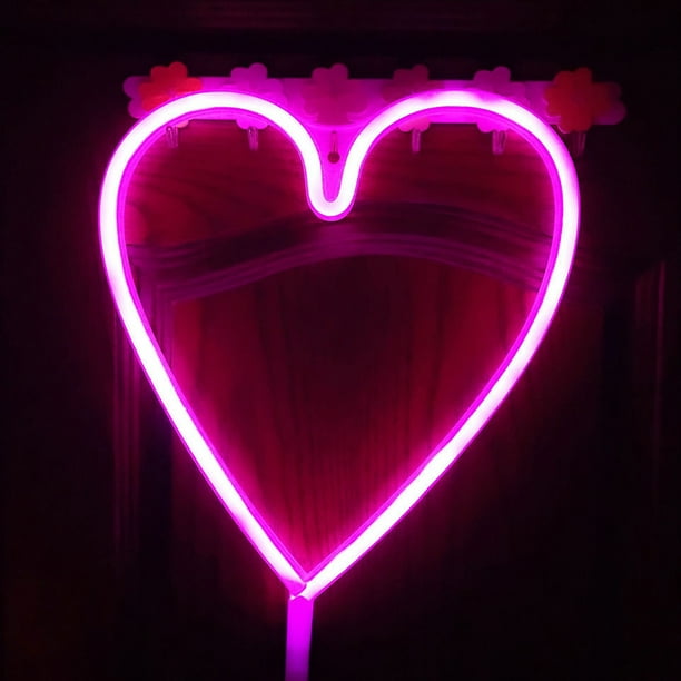 YLHHOME LED Neon Sign Light Christmas Decoration Wall Word Poster ...