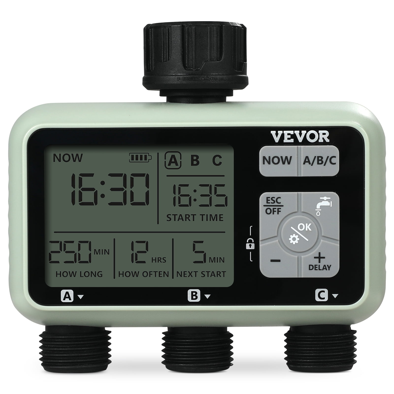 Click here for Vevor Water Timer 3 Outlets Hose Watering Sprinkle... prices