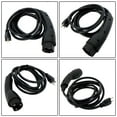 GJX Charging Power Cord Assembly Fits for Evolution ICON EV Golf Carts ...