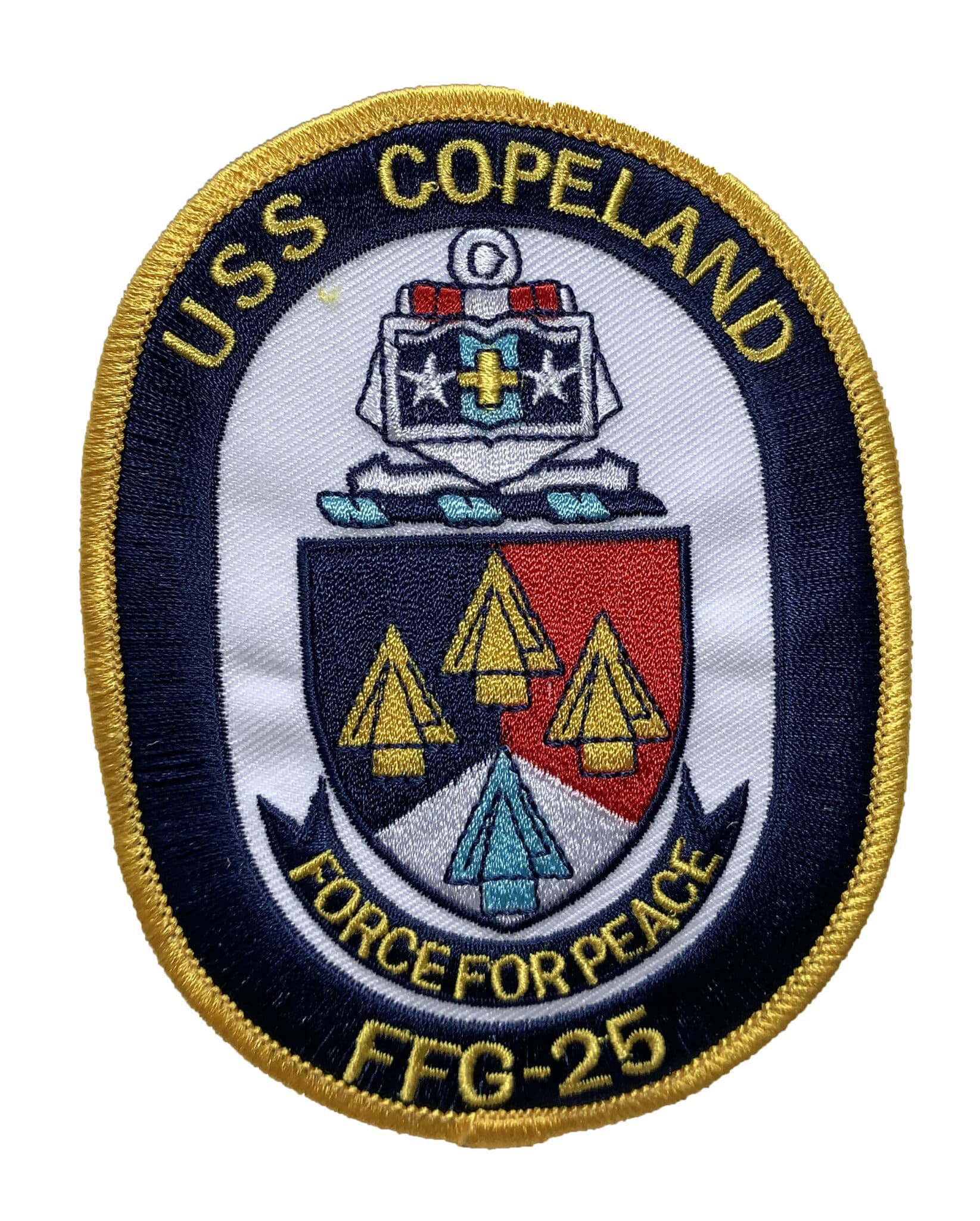 USS COPELAND FFG-25 Patch – Sew On - Walmart.com