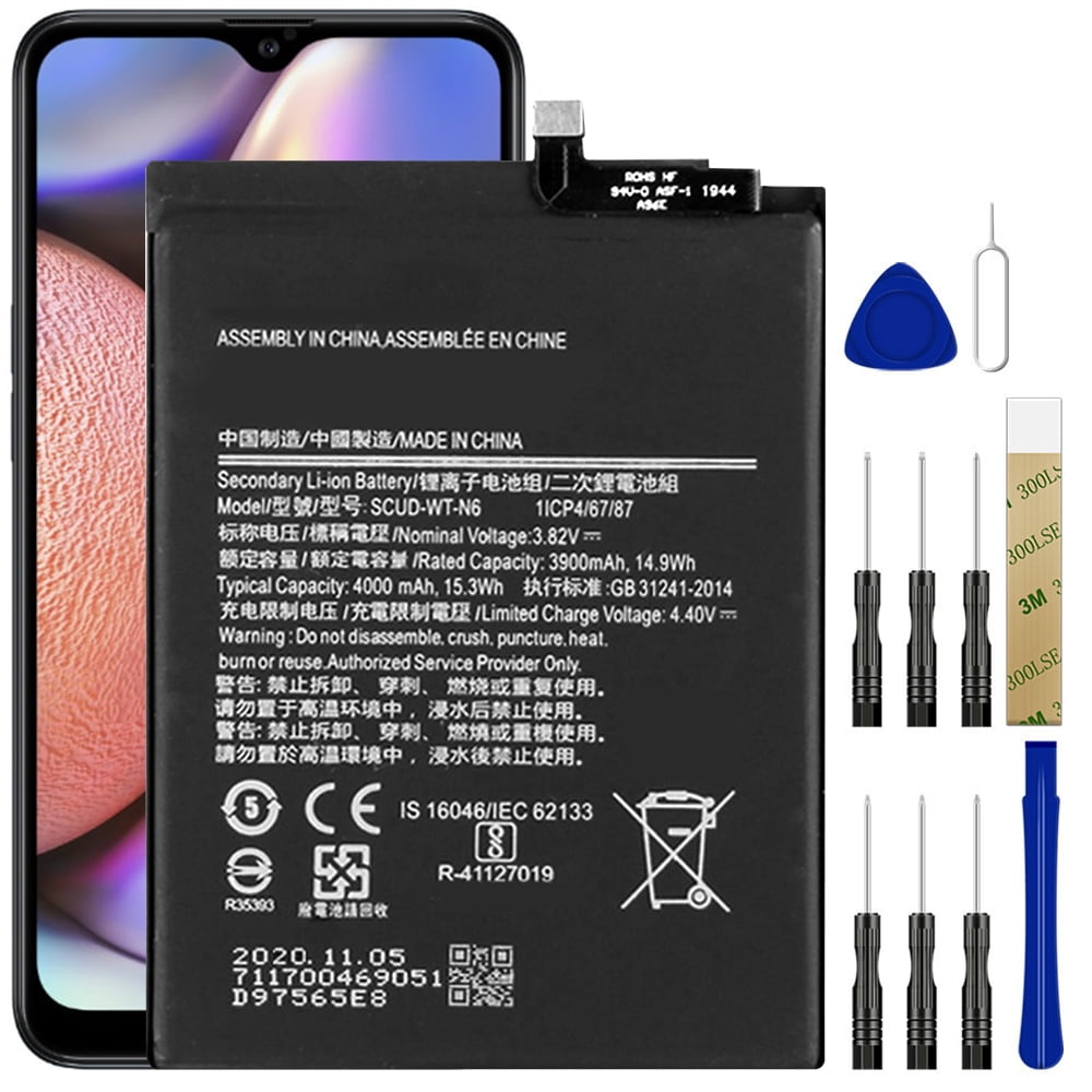 Replacement Battery SCUD-WT-N6 NVT-WT-N6 For Samsung Galaxy A21 SM ... Replacement Battery SCUD-WT-N6 NVT-WT-N6 For Samsung Galaxy A21 SM ...