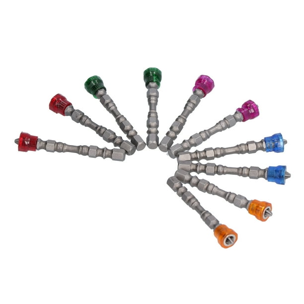 Driver Bits, Screwdriver Bits 1/4in Quick Change Hex Handle Single Head ...