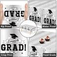 2 Pcs 2026 Graduation Table Decorations, 108" x 54" Silver Disposable ...