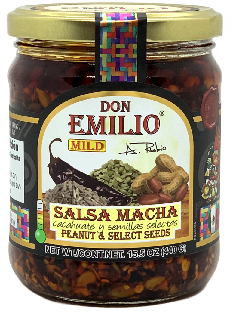 Don Emilio Salsa Macha with Peanut & Select Seeds– MILD - Walmart.com