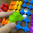 Montessori Material Rainbow Counting Bear Math Toys Animal Dinosaur ...