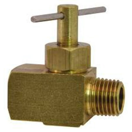 NEEDLE VALVE, 1/4 IN. FIP X 1/4 IN. MIP, LEAD FREE per 6 Each - Walmart.com