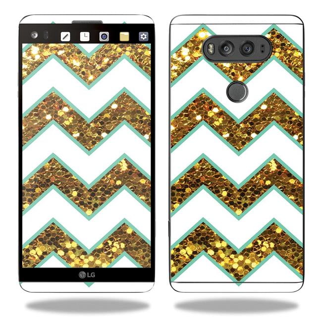 MightySkins LGV20-Glitter Chevron Skin for LG V20 Sticker Wrap Cover ...