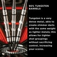 Viper Element 90% Tungsten Professional Soft Tip Dart Set, Grooved, 18 ...