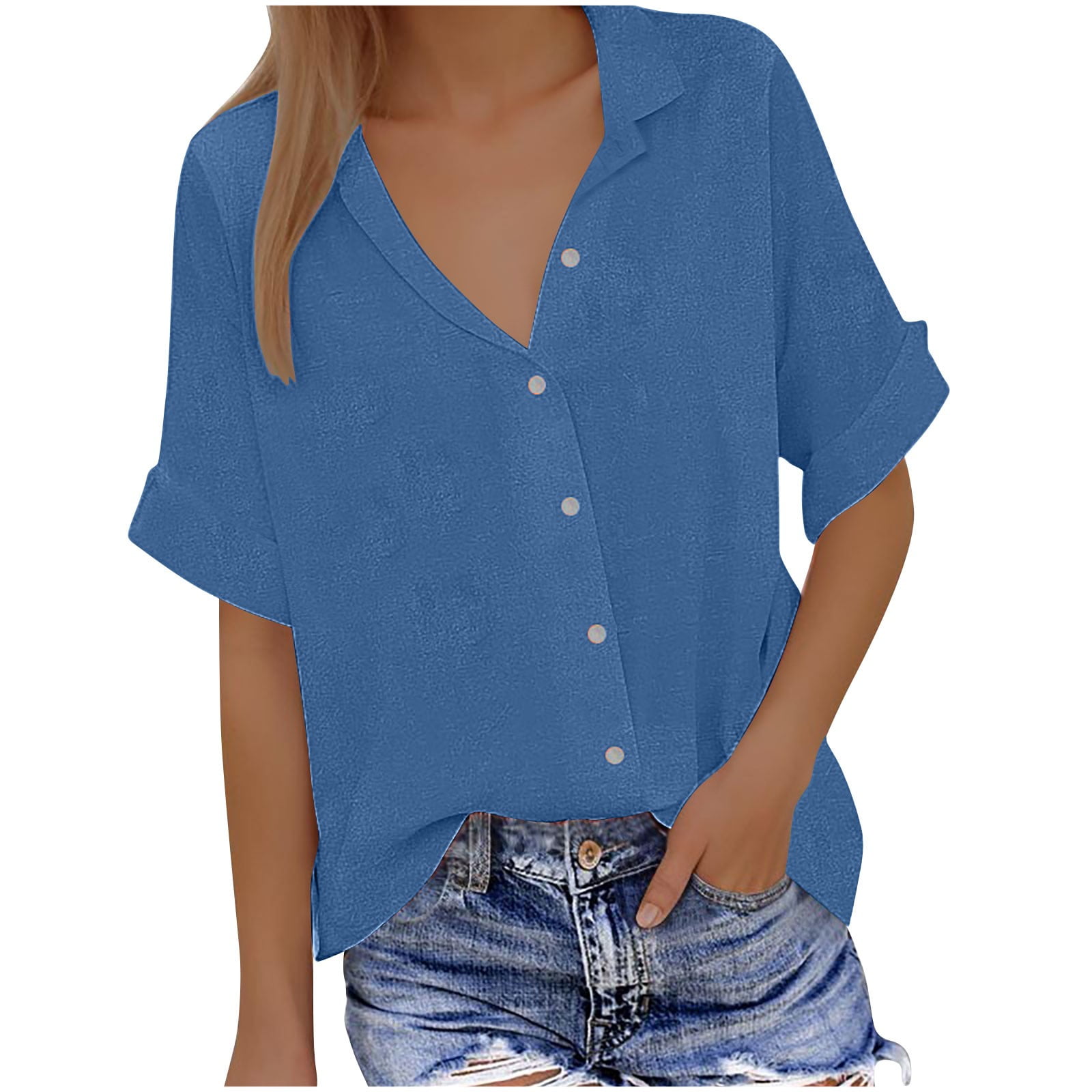 Click here for Maplenight Womens Lightweight Tops & Blouses Summe... prices