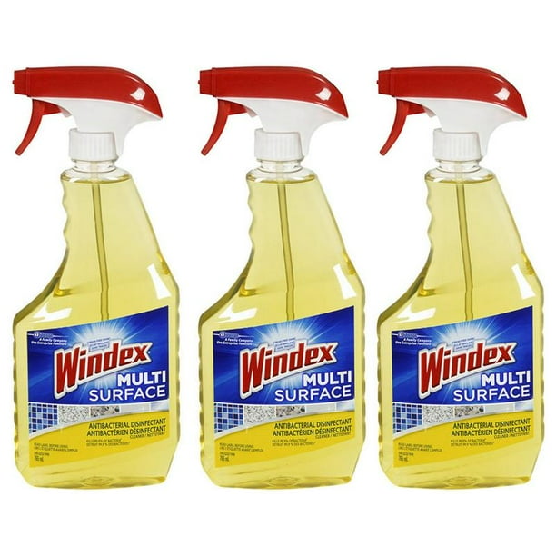 Windex Multi Surface Disinfectant Cleaner - 765ml (Pack of 3) - Walmart.ca