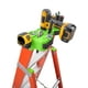 Louisville Ladder 8' Fiberglass Cross-Step Ladder, 12' Reach, 300 lbs ...
