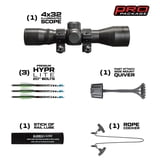 Killer Instinct Boss 405 Crossbow with Scope, Quiver, 3 Bolts - Walmart.com