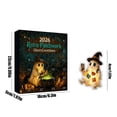 Halloween Collectible Advent Calendar 2026, 24 Unique Patchwork Ghost ...