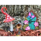 Glitz & Glam Miniature Fairy Mailbox, Resin Accessory for Enchanted ...