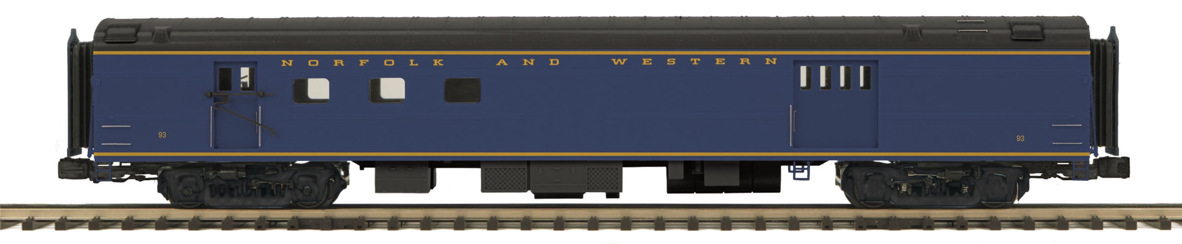 MTH 20-68245 N&W 70' Smoothside RPO Passenger Car - Walmart.com