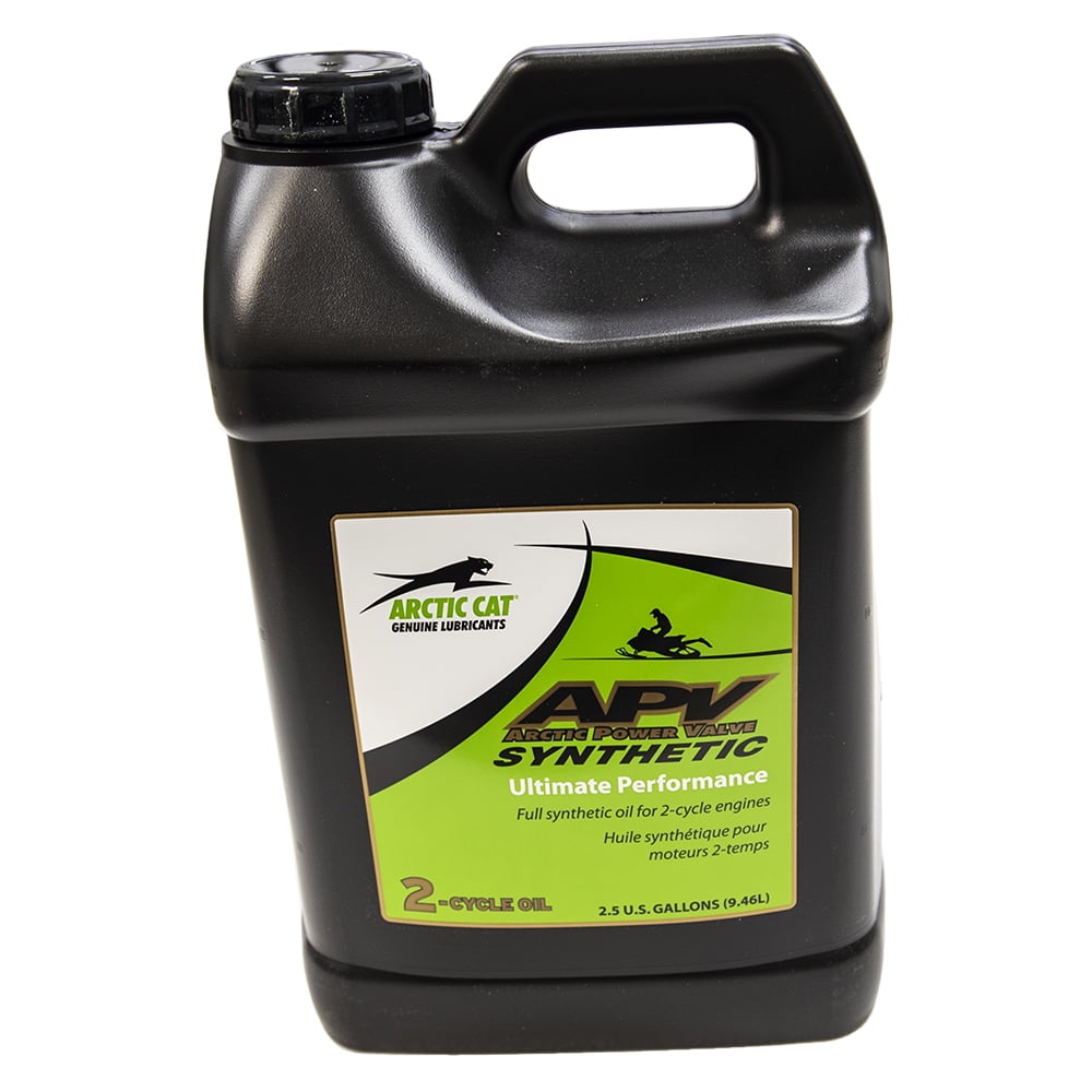 Arctic Cat 4639-347 APV Synthetic 2-Cycle Engine Oil 2.5 Gallon Jug ...
