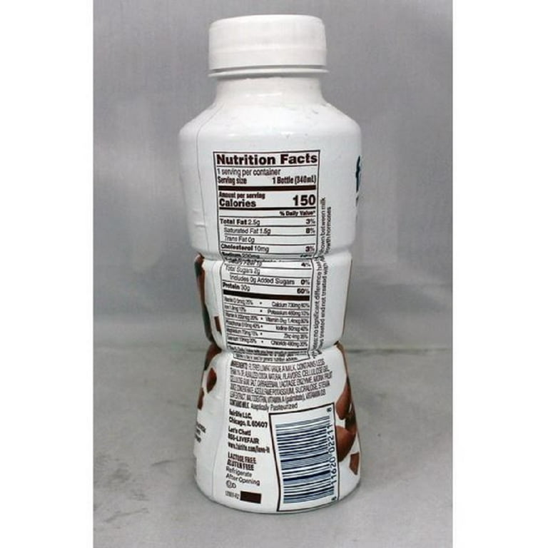 Fairlife Protein Chocolate Milk Nutrition Facts Online Sellers ...