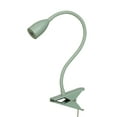 Mainstays 13" USB-Powered LED Clip Lamp, Sage Green - Walmart.com