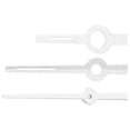 BIMZUC Silver Watch Hands Hour Minute Second Replacement Repair Parts ...