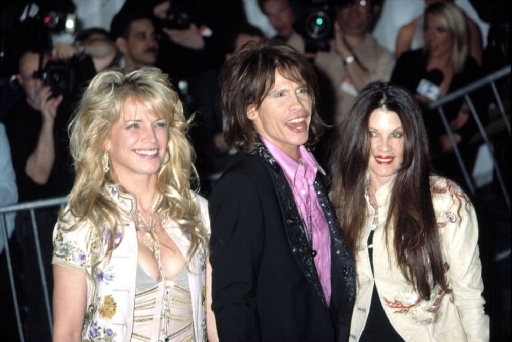 Steven Tyler With His Wife At Metropolitan Museum Of Art Goddess Gala ...