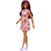 Barbie Fashionistas Doll #180, Tall with Blonde Afro in Tie-dye Romper ...