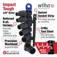 Wiha 3/8 Inch Drive Metric Impact Socket Set, 8 Pieces - Walmart.com