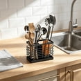 BBilaBu Utensil Holder, Utensil Drying Rack Basket, Dish Drainer for ...
