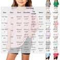 BXJX Girls Summer Outfit Sets, Short Sleeve 2PC Comfortable V Neck T ...