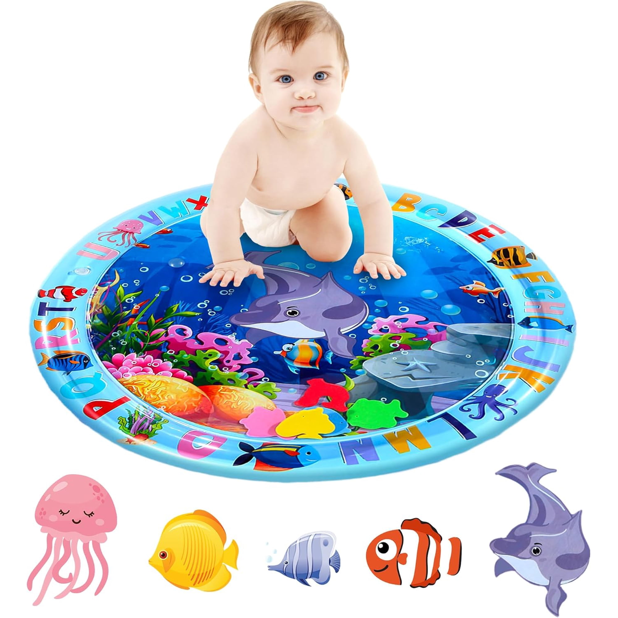 Click here for Unbranded Tummy Time Water Mat  Sensory Baby Playm... prices