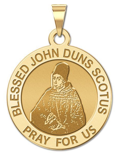 Blessed John Duns Scotus Religious Medal - 1 Inch Size of a Quarter ...