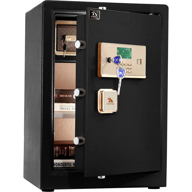 TIGERKING 3.7 Cu. ft. Safe Box,Large Security Box, Home Safe with ...
