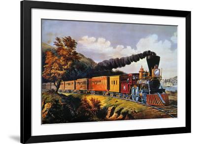 American Express Train, Transportation World Culture Framed Art Print ...