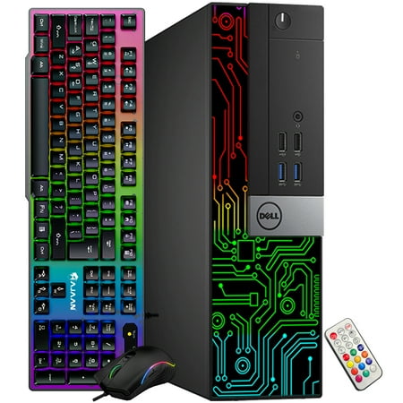 Dell OptiPlex Customized RGB Lights Computer Intel Core i5 6500 GeForce ...