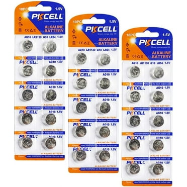 Maxwell Small Button LR1130 Alkaline Battery - 2 Pack - Walmart.com