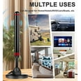woerma Indoor HD Amplified TV Antenna, Free Channels, 1000+ Mile Signal ...