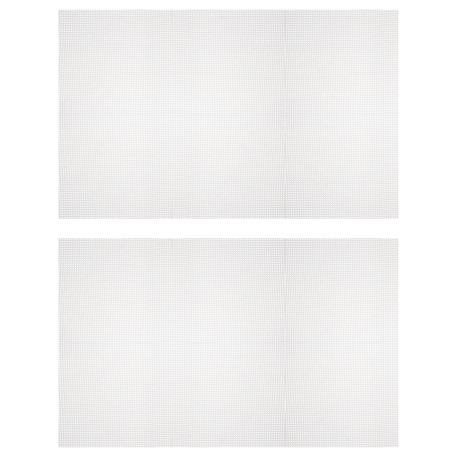 Click here for Unique Bargains Plastic Mesh Canvas Sheet 50x33cm/... prices