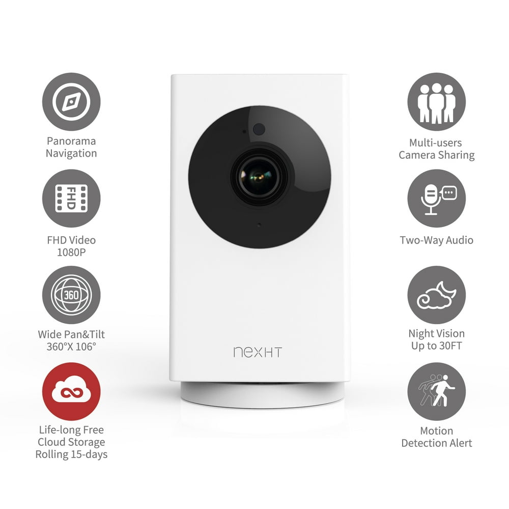 NexHT My Guard 2 Pack Security Camera - Walmart.com - Walmart.com