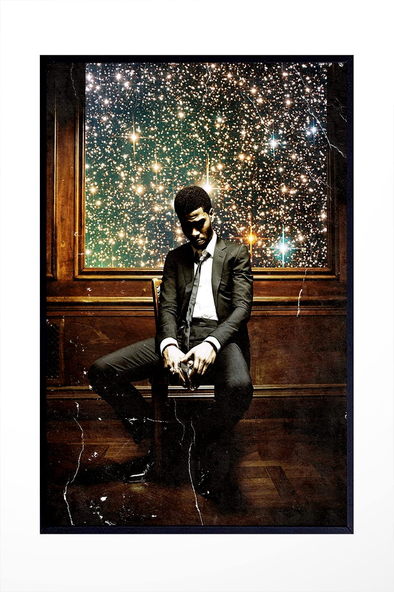 Kid Cudi Man On The Moon II The Legend of Mr. Rager Music Poster 12 x ...