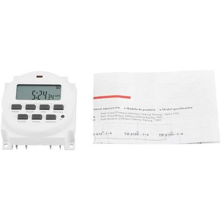 Digital Timer, Electric 12V Programmable Smart Timer, Digital for Fans ...