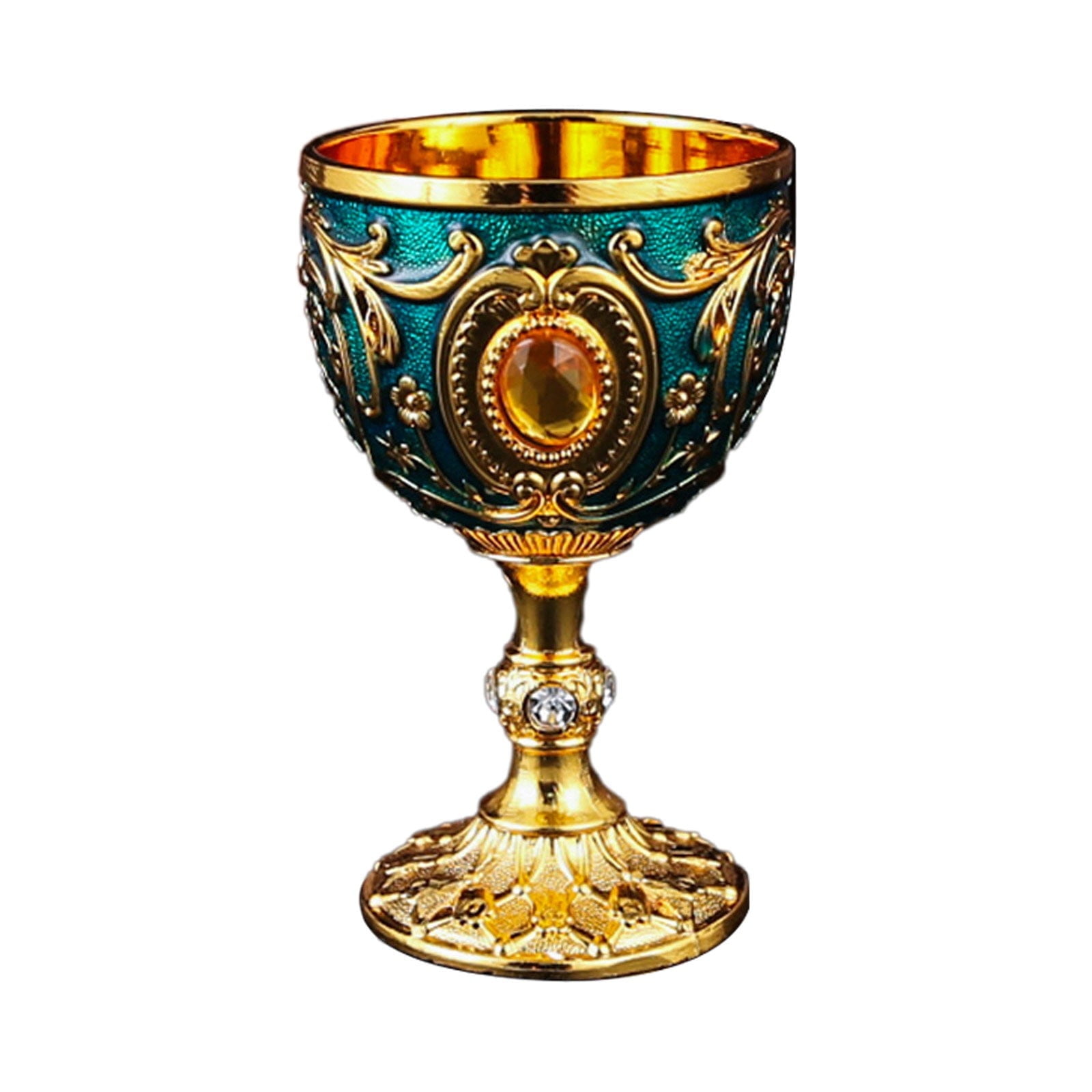 Copa vintage ZJDOAK, copa gótica con grabado de metal vintage, diseño ...