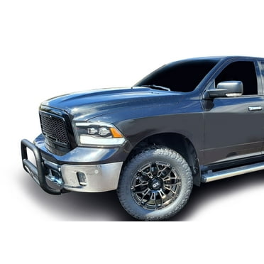 Black Horse Off Road BBDG700ASPPLFR Bull Bar with Skid Plate for Dodge ...